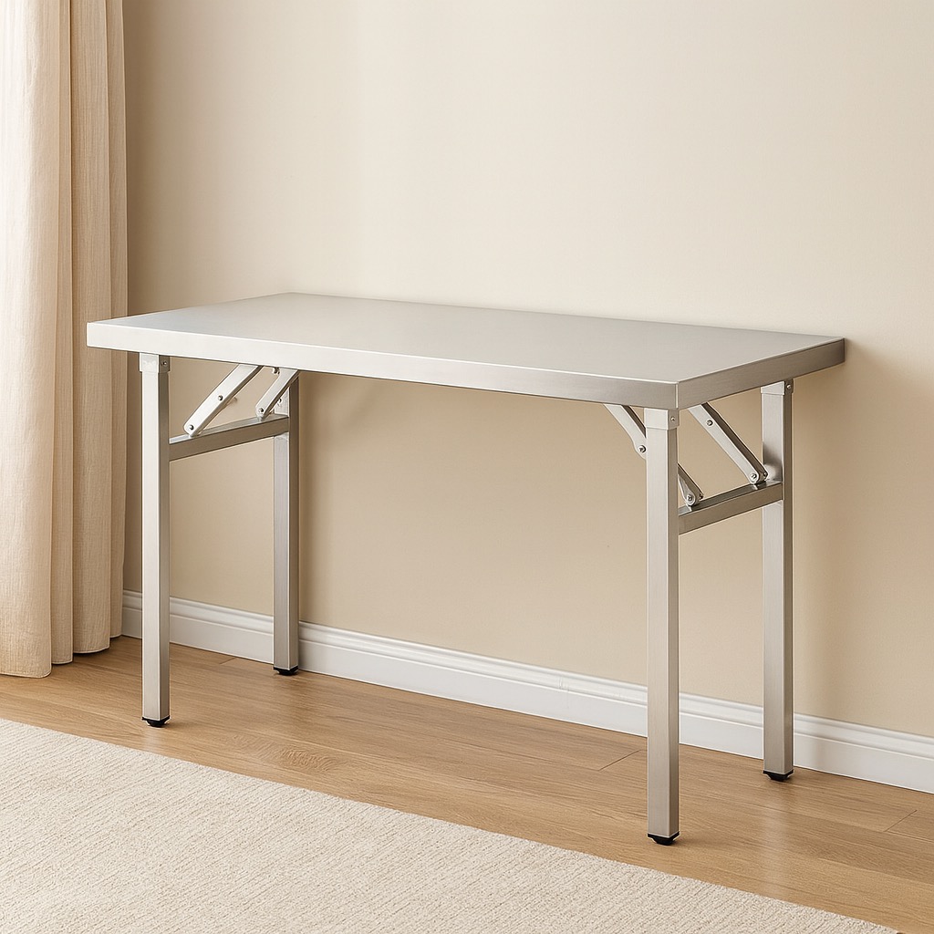 Stainless Steel Dining Table | Indoor Outdoor Prep Table | Heavy Duty ...
