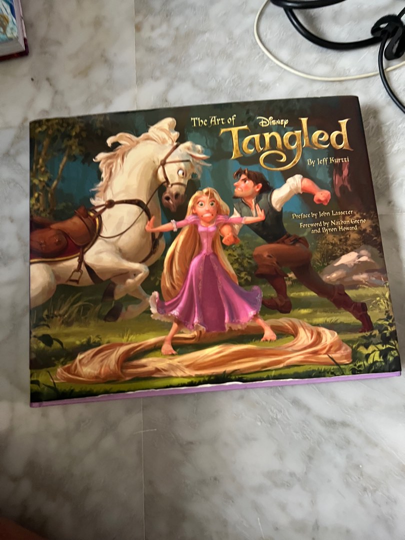 The art of tangled, Hobbies & Toys, Books & Magazines, Children's Books ...