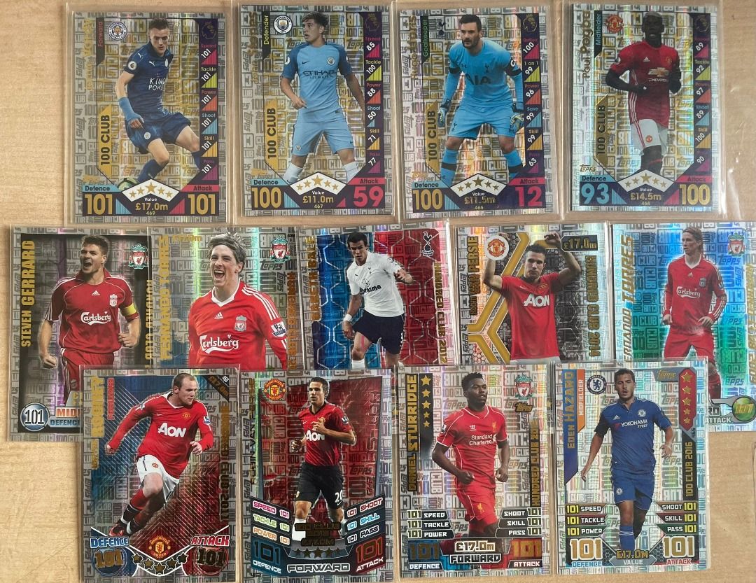 Topps Match Attax Premier League 2016/17 Trading Cards, Hobbies & Toys ...