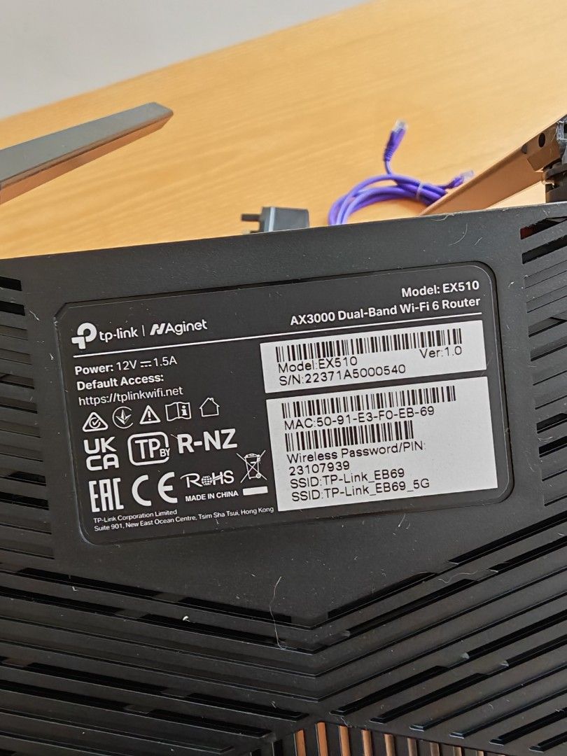 TP-Link AX3000 Dual-Band Wi-Fi 6 Router, Computers & Tech, Parts ...