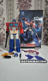 Transform Element TE-01 OP Leader Version 4 with extra Head Optimus ...