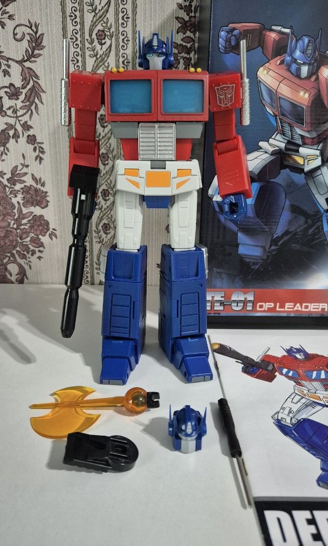 Transformers Optimus Prime Transform Element TE-01 OP Leader (G1 MP 3.0 ...