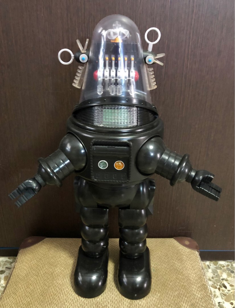 Vintage Robby Talking With Light Large Robot Toy 35 cm, Hobbies & Toys ...