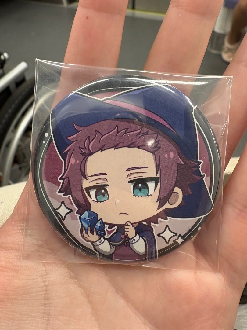 wtt blue lock sae wizard badge to bachira, Hobbies & Toys, Memorabilia & Collectibles, Fan ...