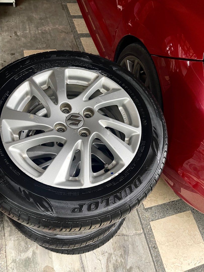 15s Mags tires 185/65 PCD 100, Car Parts & Accessories, Mags and Tires ...