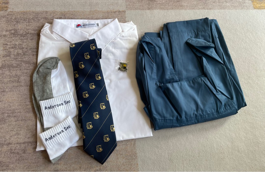 ADSS Anderson Secondary School Girl Uniform, Women's Fashion, Dresses ...