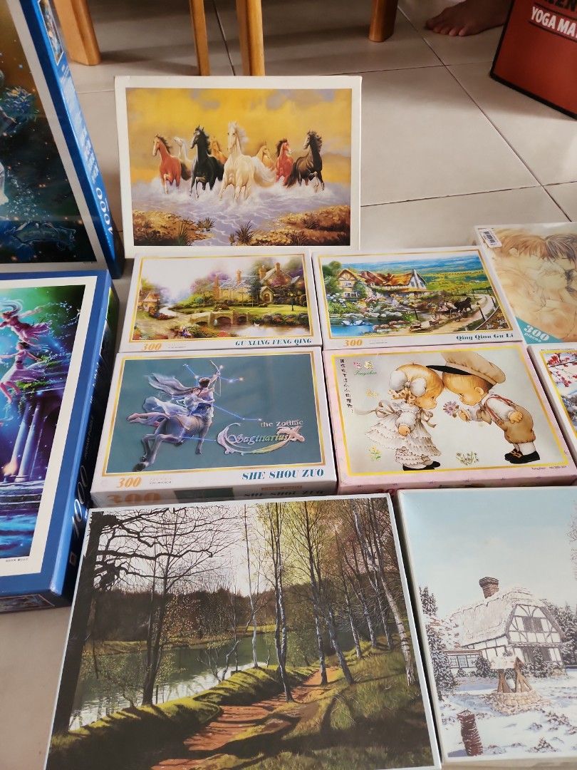 Assorted Jigsaw Puzzles - 300-1000 Pieces, Hobbies & Toys, Toys & Games ...