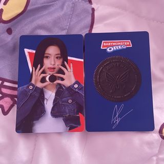 Baby monster Oreo card, Hobbies & Toys, Memorabilia & Collectibles, Fan ...