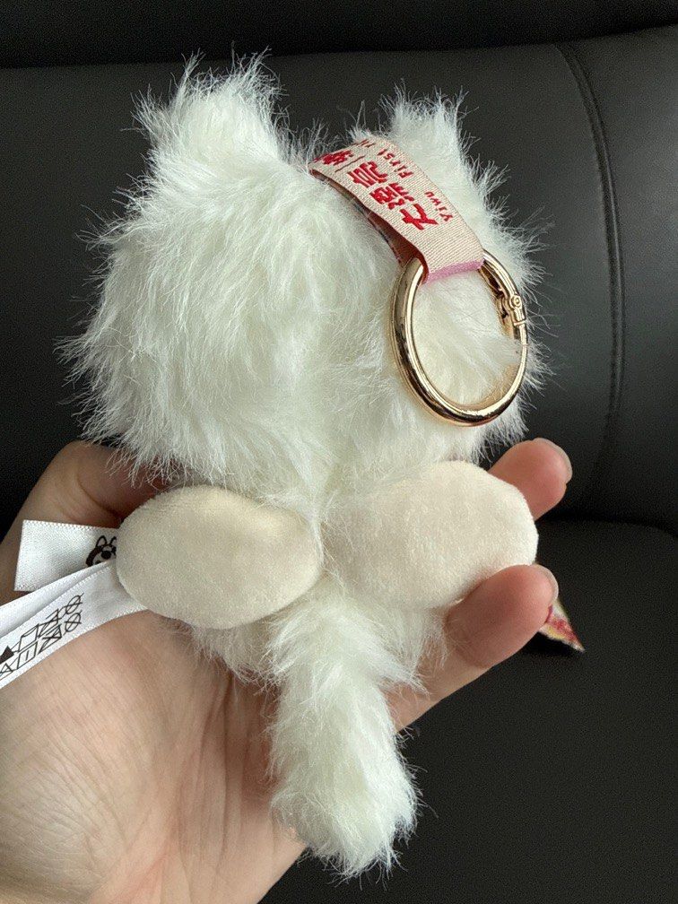 Baby Three BB3 Cupid vinyl plush - white cat, Hobbies & Toys, Toys ...
