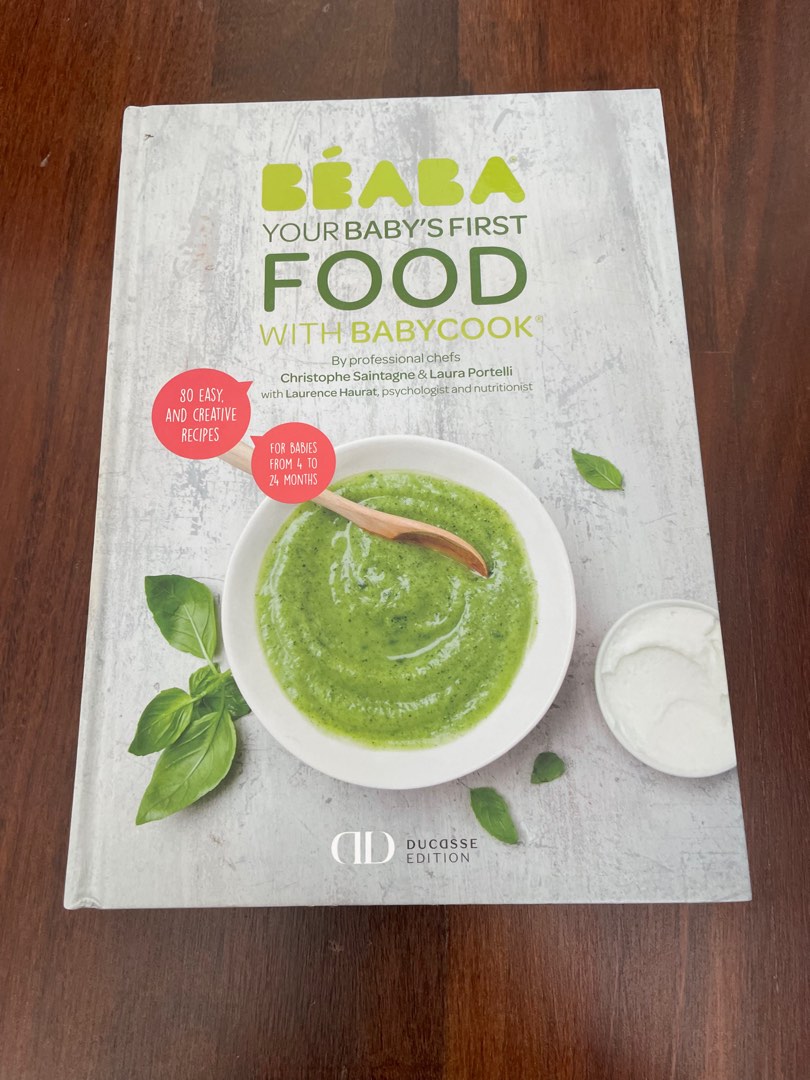 Beaba Baby’s First Foods with Babycook Cookbook, Hobbies & Toys, Books ...
