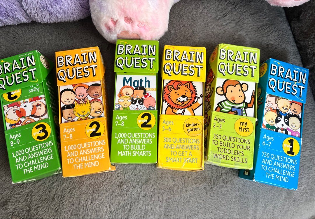 Brain Quest Questions and Answers for a smart start, Hobbies & Toys ...
