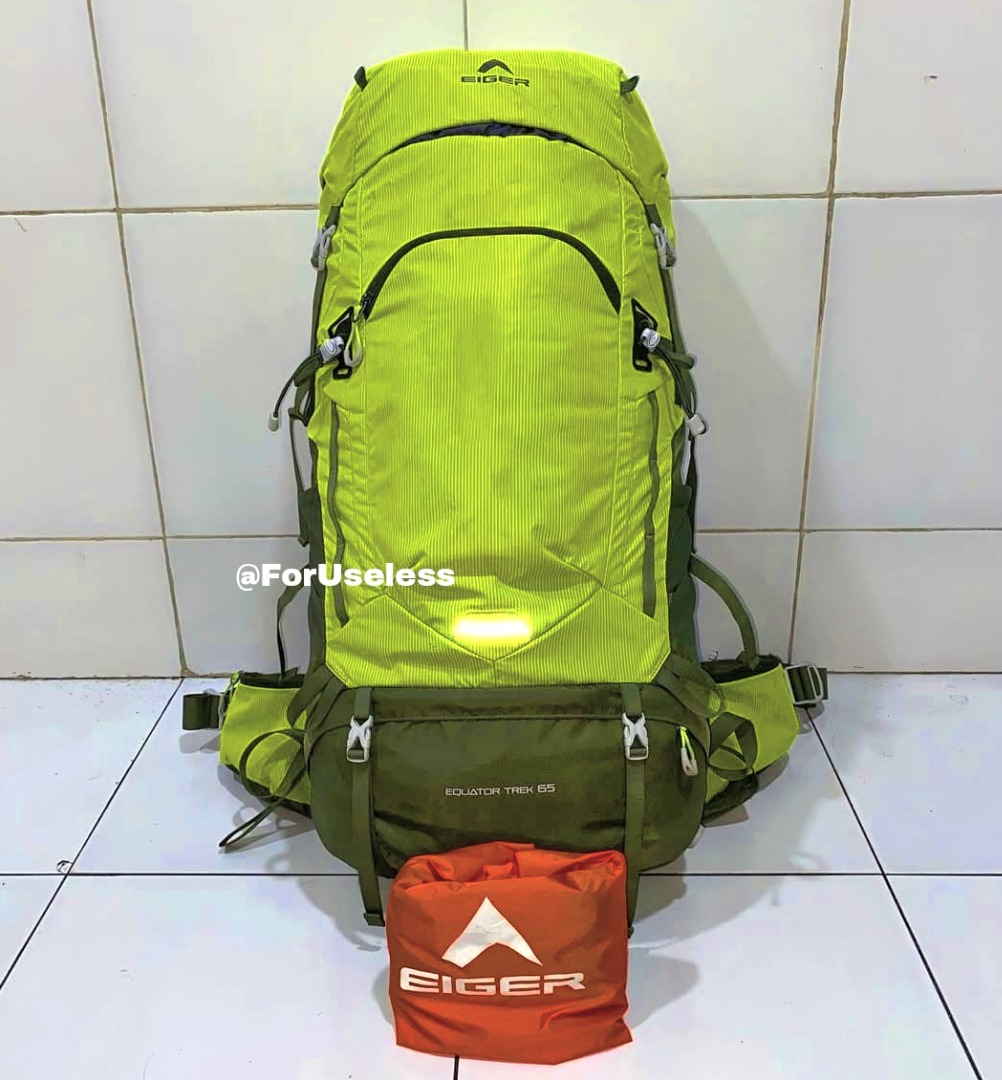 Ceriel Bag Eiger Equator Trekk 65L Original Eiger Indonesia, Fesyen ...