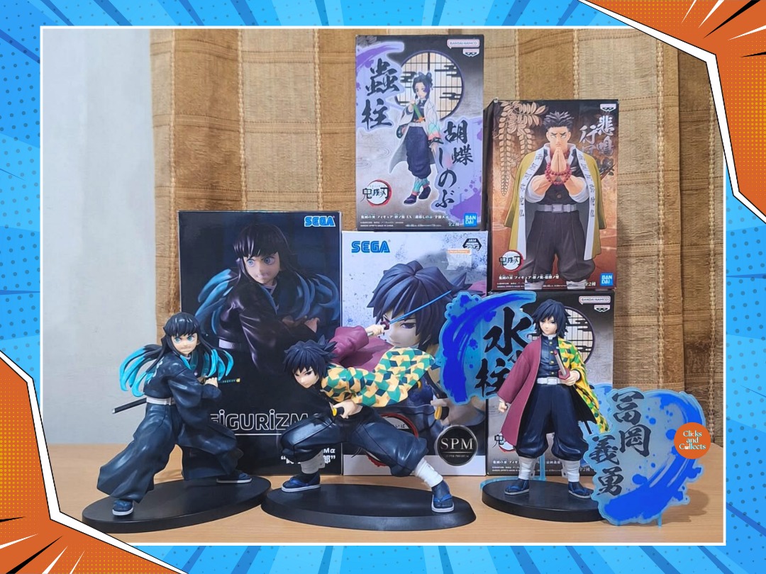 Demon Slayer Shinobu Gyomei Giyu Tokito DXF SPM SEGA Figurizma Anime ...
