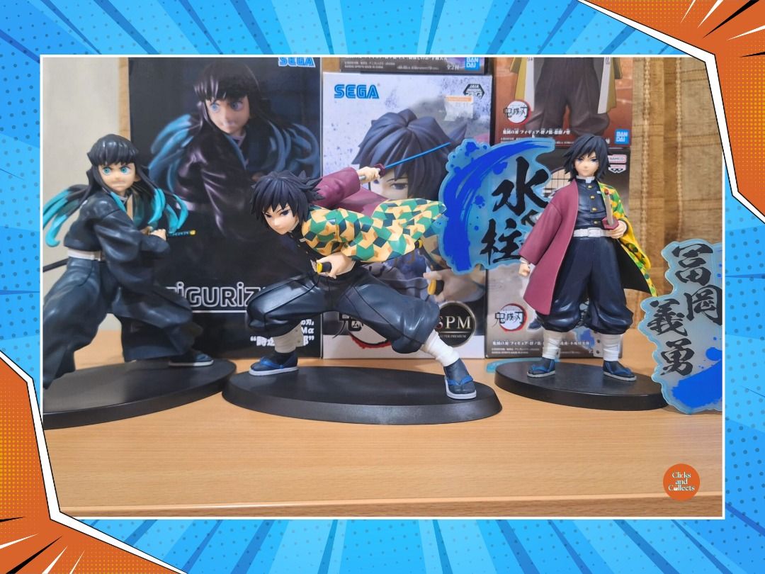 Demon Slayer Shinobu Gyomei Giyu Tokito DXF SPM SEGA Figurizma Anime ...