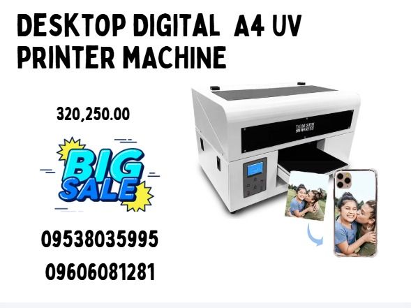 Desktop Digital A4 UV printer mACHINE, Everything Else, Others on Carousell