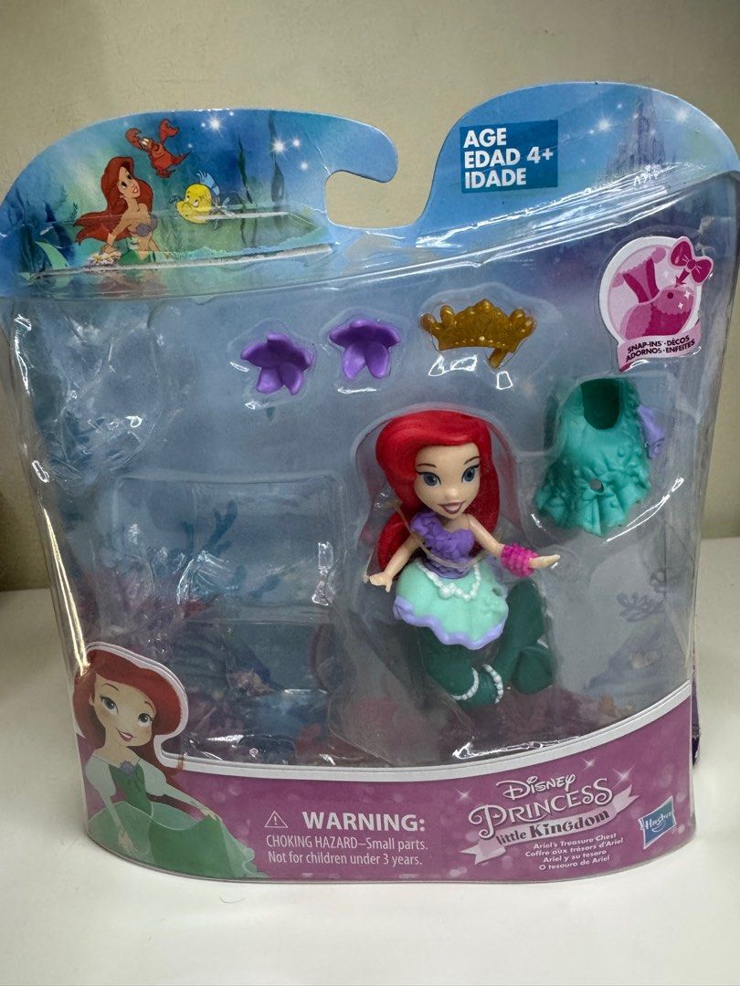 Disney Princess Little Kingdom Ariel Treasure Chest, Toys ...
