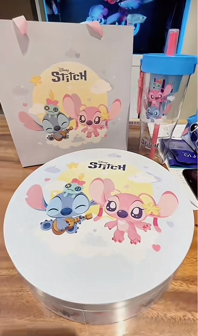 Disney Stitch Themed Mooncake Set, Food & Drinks, Other Food & Drinks ...
