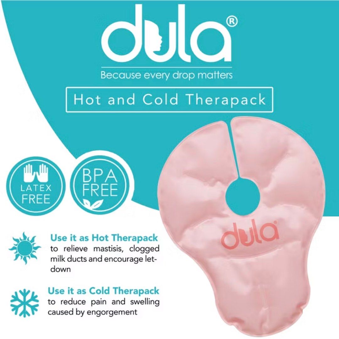 Dula Hot or Cold Therapack Reusable Gel Pack for Clogged Ducts Mastitis ...