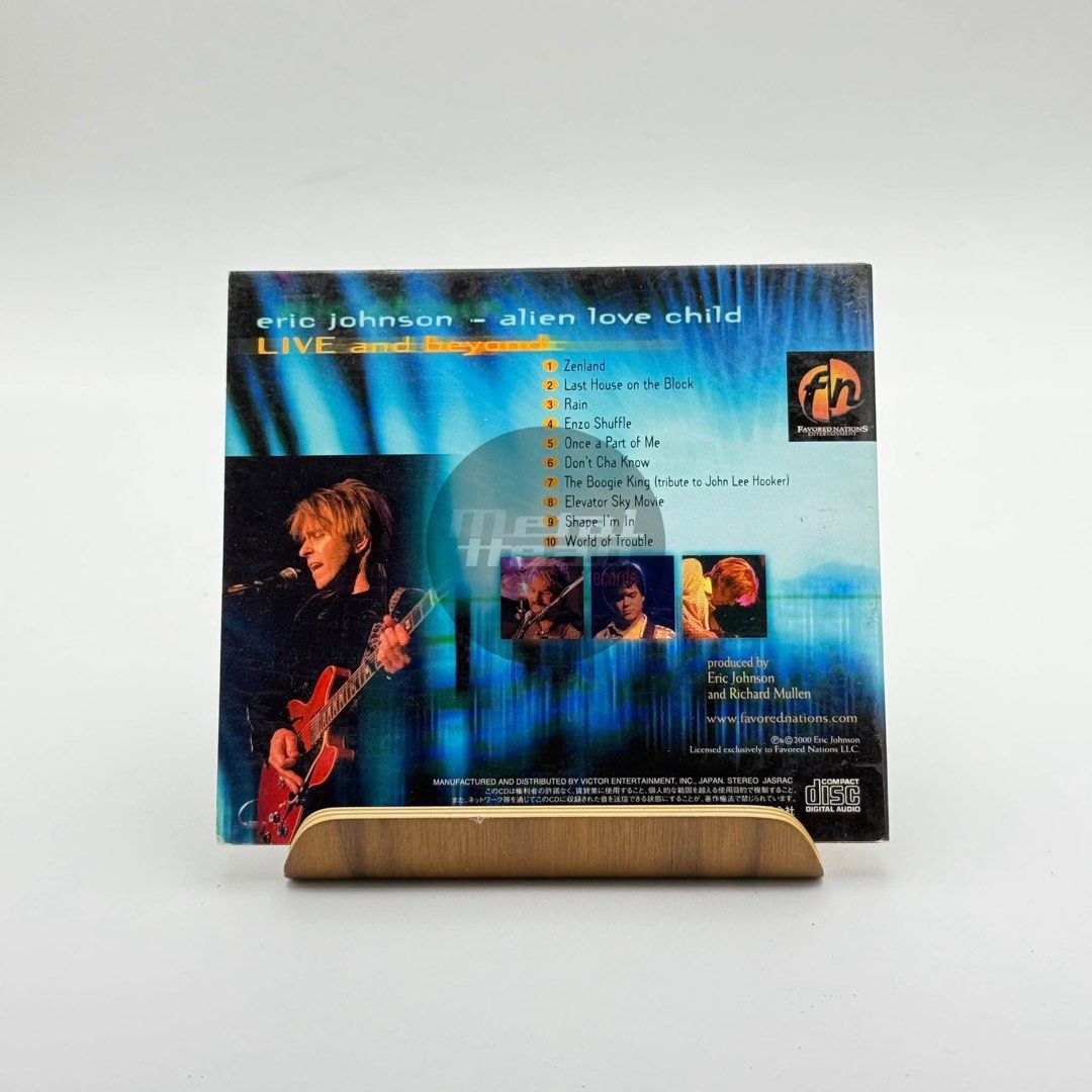 Eric Johnson and Alien Love Child - Live And Beyond, Hobbies & Toys ...