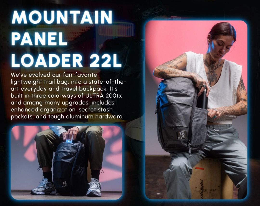 EVERGOODS x Carryology Kludde Collection - Mountain Panel Loader 22L MPL22, 男裝, 袋, 背包 - Carousell