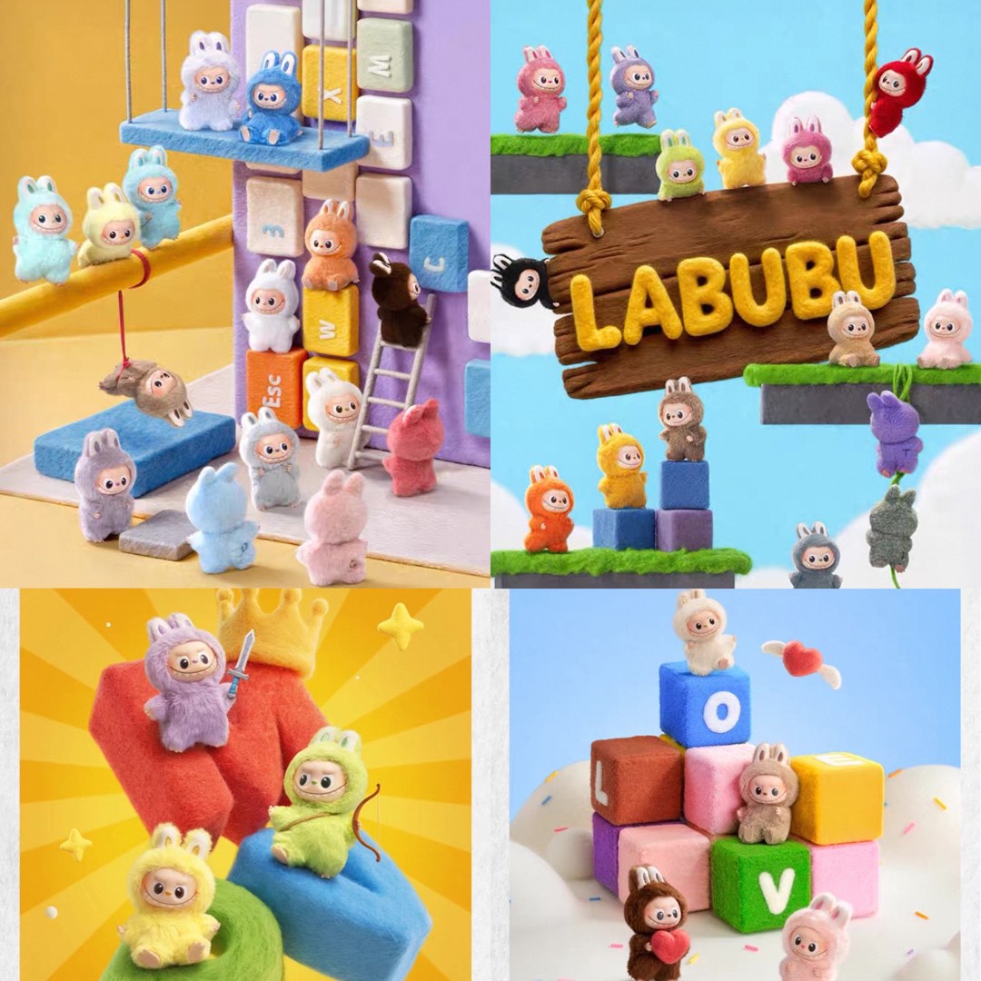 FULL SET POPMART LABUBU THE MONSTERS PIN FOR LOVE SERIES-Vinyl Plush ...