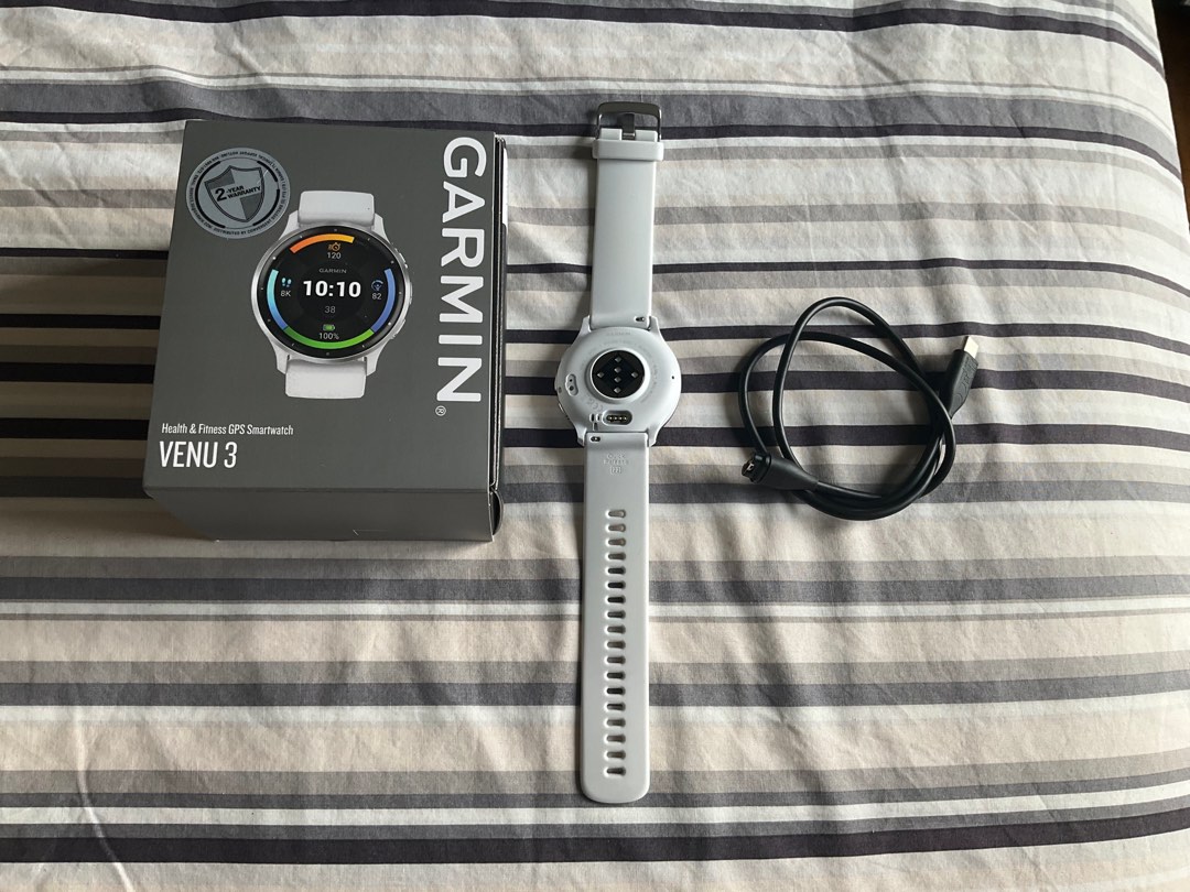 Garmin Venu 3 - White, Mobile Phones & Gadgets, Wearables & Smart ...