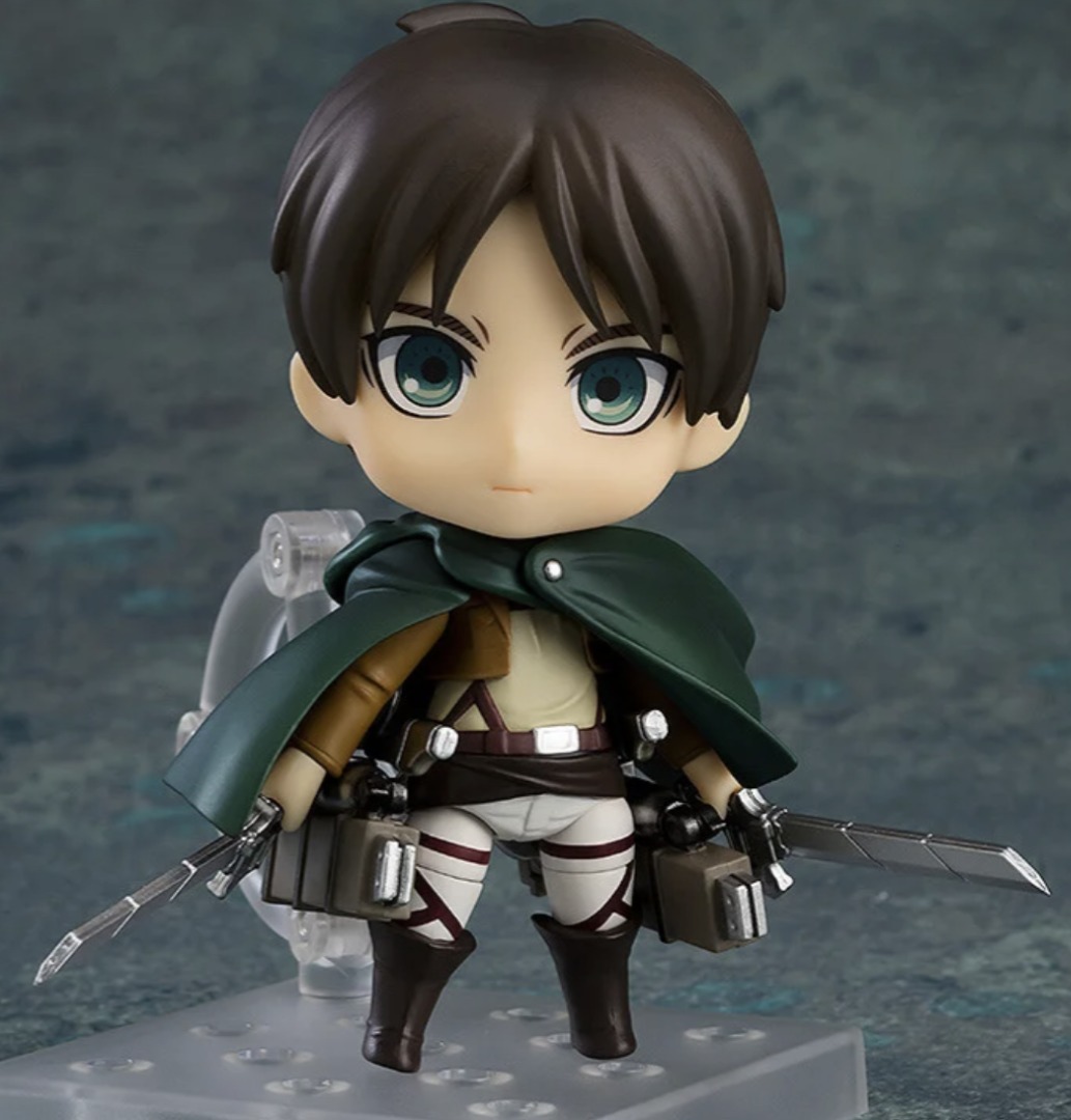 （包順豐到站）GSC 黏土人 《進擊的巨人》 艾連‧葉卡 調查兵團Ver., 興趣及遊戲, 玩具 & 遊戲類 - Carousell