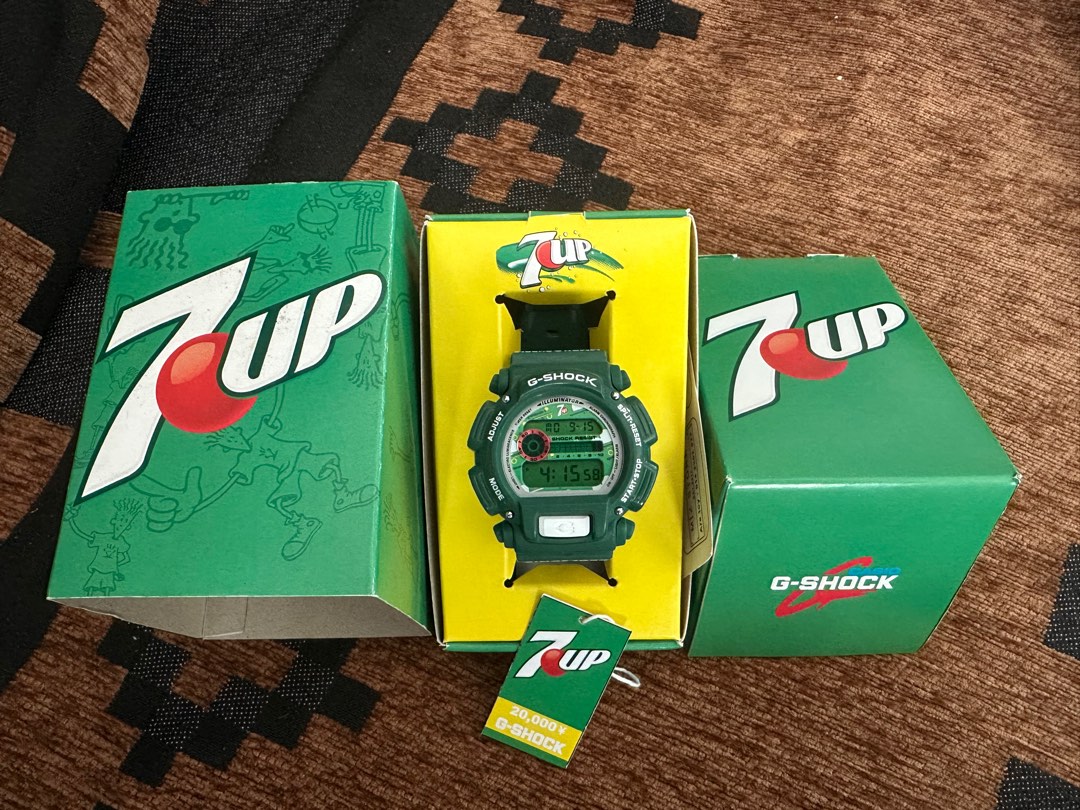 GShock DW9052 CUSTOM 7UP, Men's Fashion, Watches & Accessories, Watches ...