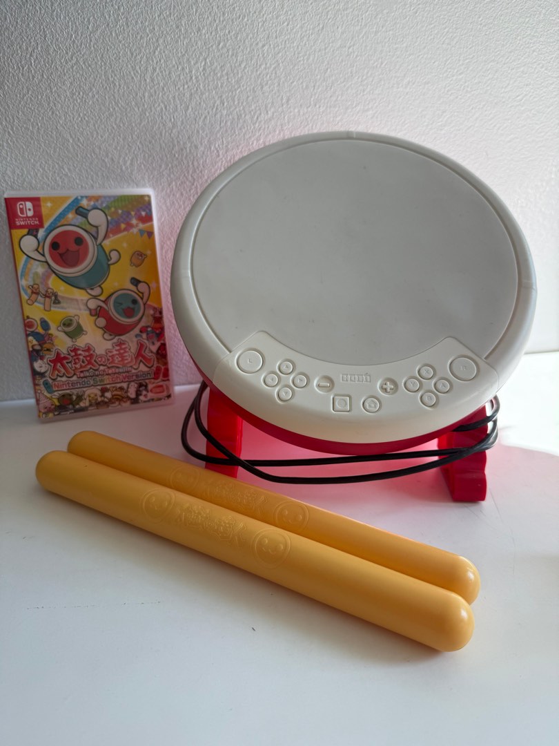 HORI Taiko Drum Controller for Nintendo Switch, Video Gaming, Gaming ...