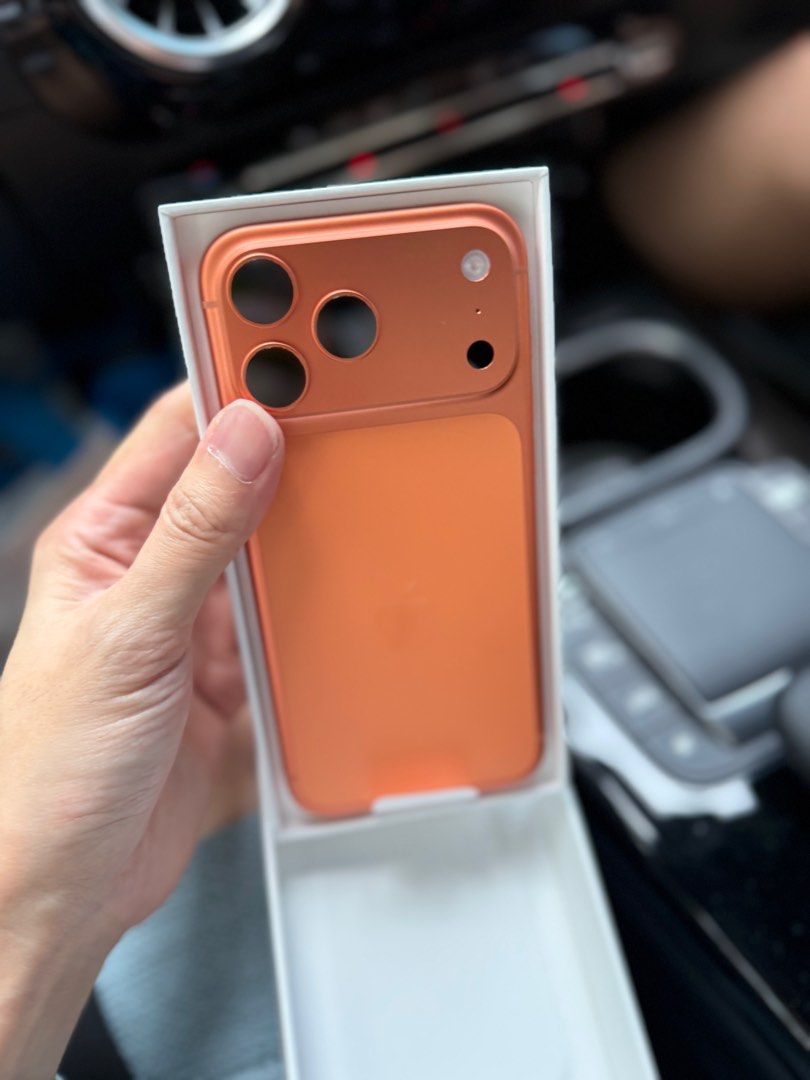 iPhone 17 Pro Max Cosmic Orange 256GB, Mobile Phones & Gadgets, Mobile ...