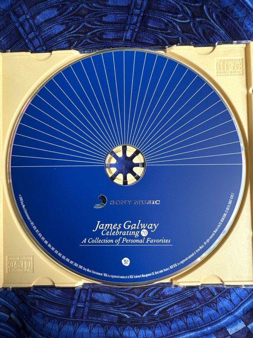 James Galway Celebrating 70 CD, Hobbies & Toys, Music & Media, CDs ...