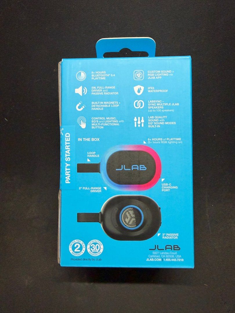 JBL Pop Party Ultra-Portable Bluetooth Speaker, Audio, Soundbars ...