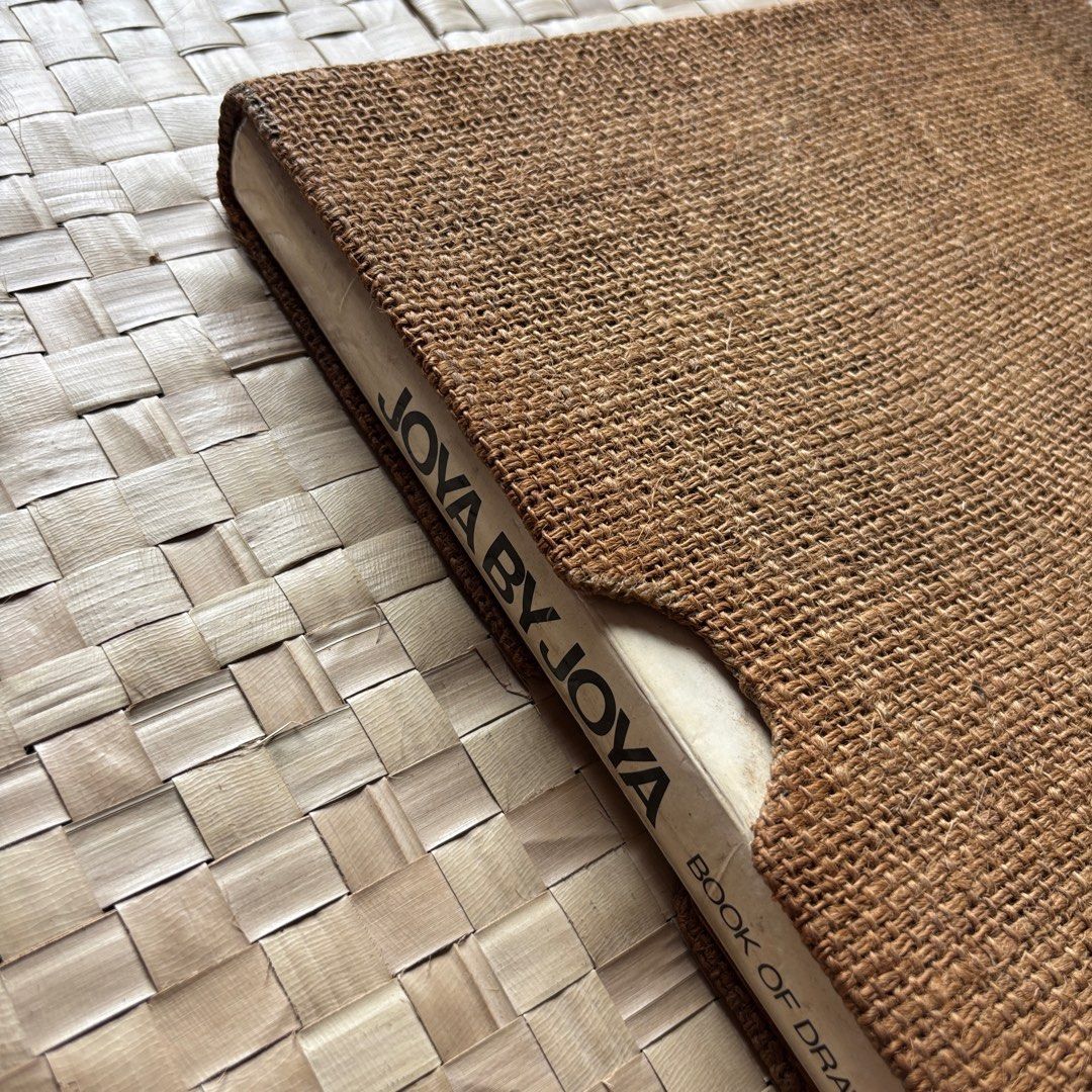 Joya by Joya: Book of Drawings In original, natural wooven abaca fiber ...