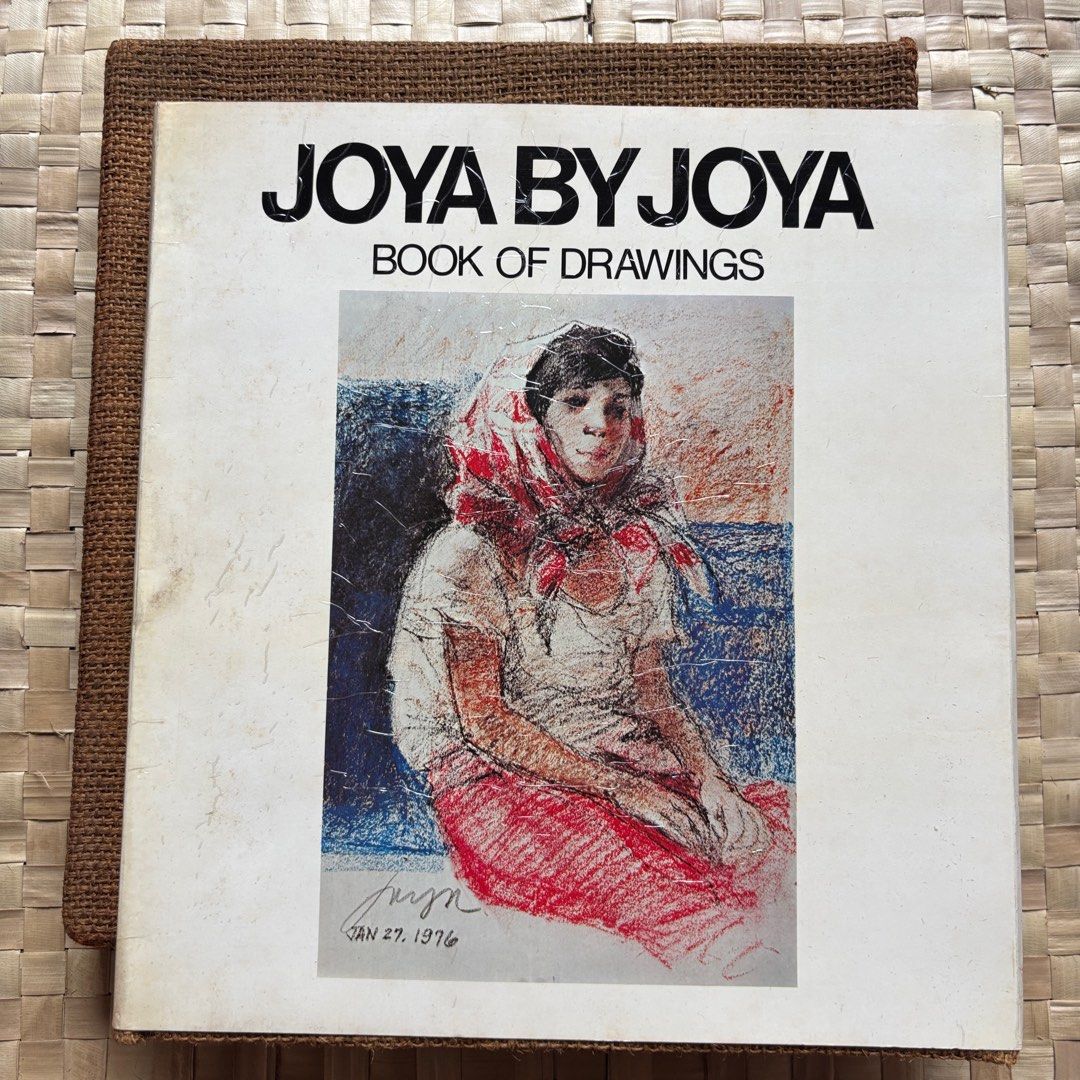 Joya by Joya: Book of Drawings In original, natural wooven abaca fiber ...