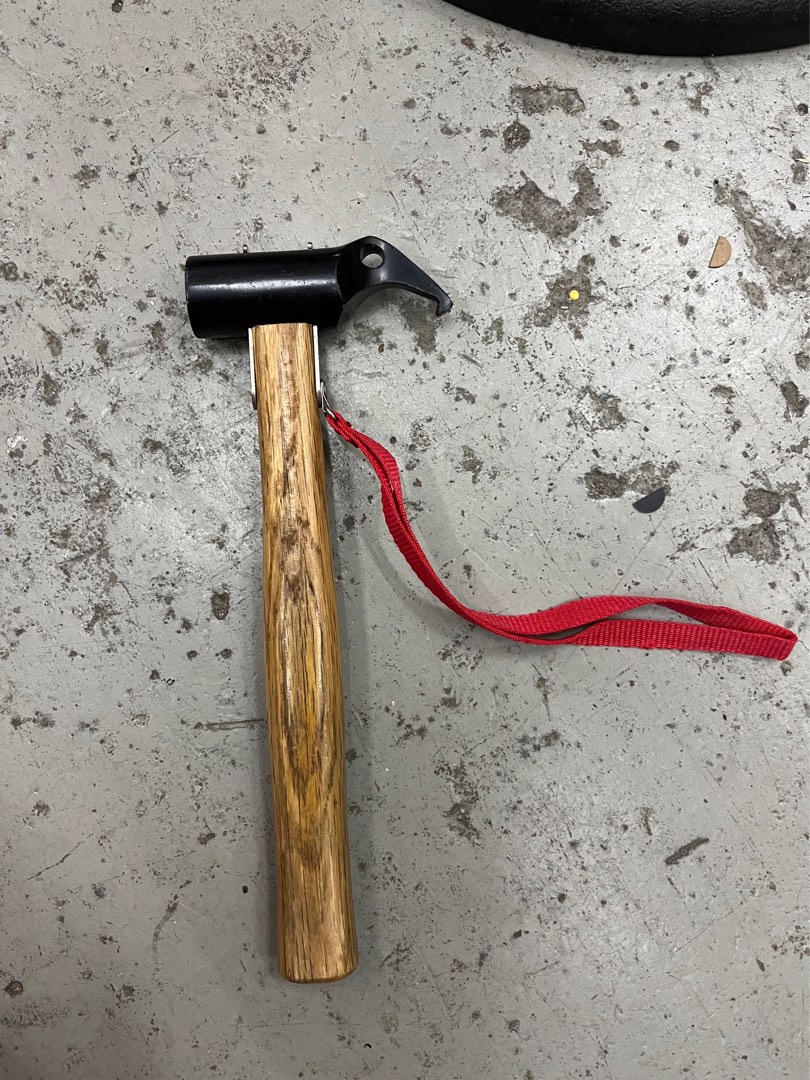 [LELONG] USED Camping Peg Hammer for Outdoor Tent Camping Peg Hook ...