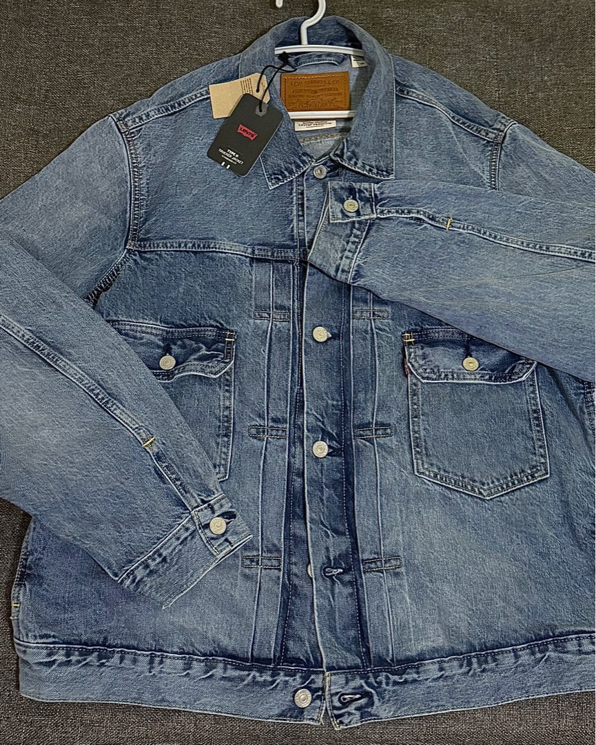 Levi's Men's Type II Trucker Jacket A7632-0014, Men's Fashion, Coats ...
