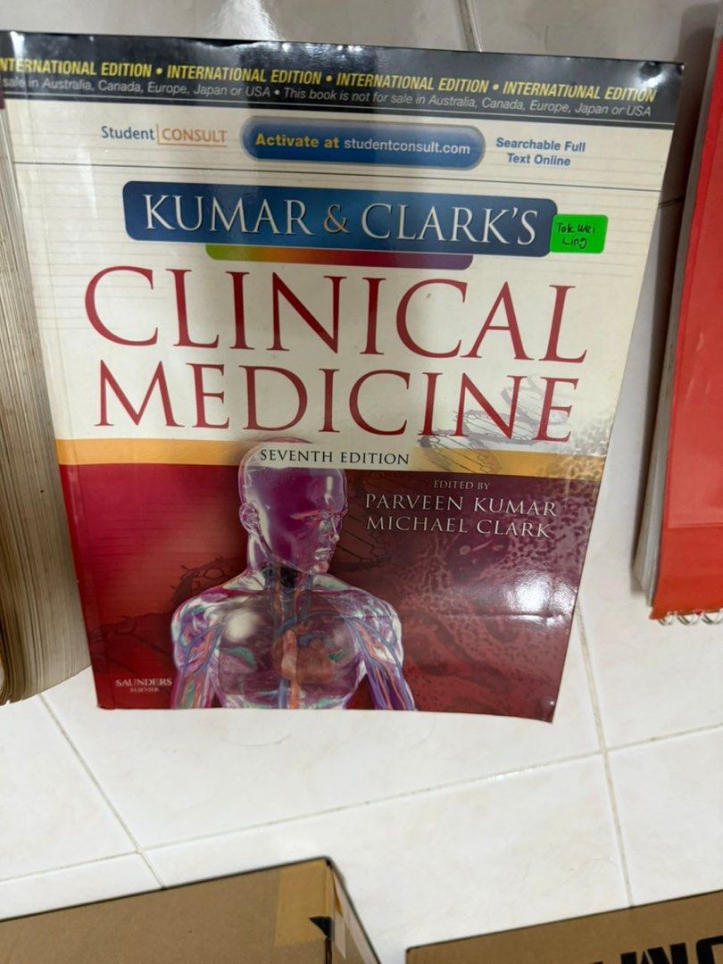 Medical books Kumar and Clark, Hobbies & Toys, Books & Magazines, Textbooks on Carousell