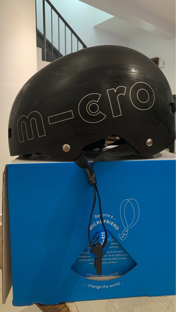 Micro Helmet for kids - M size (54-58cm), Sports Equipment, Other ...