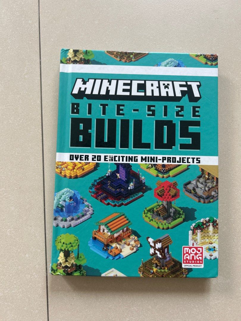 Minecraft Bite-Size Builds Book, Hobbies & Toys, Books & Magazines ...