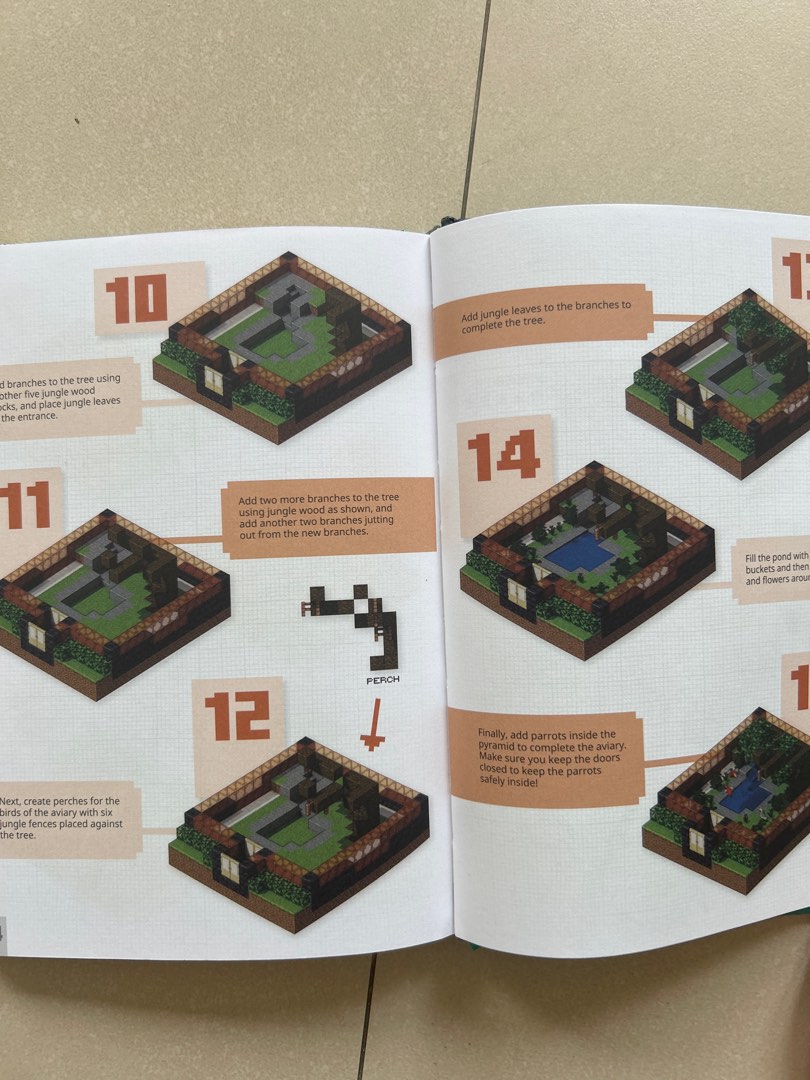 Minecraft Bite-Size Builds Book, Hobbies & Toys, Books & Magazines ...