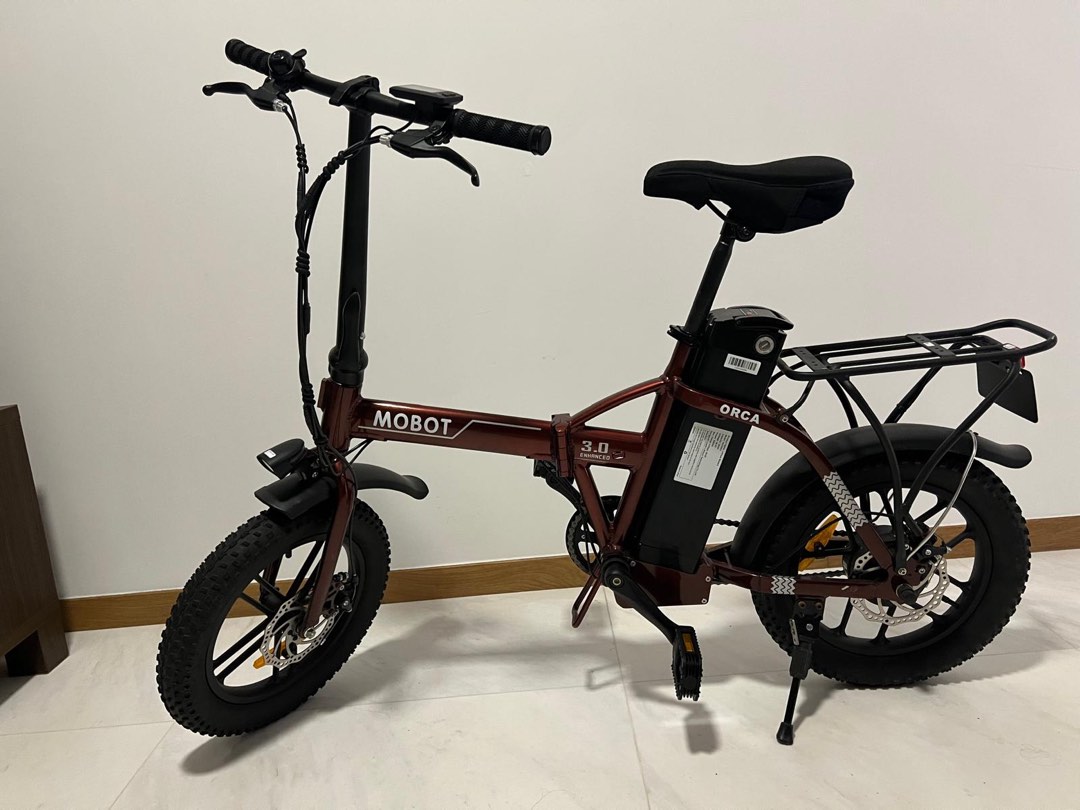 Mobot Orca 3.0 Folding Electric Bike, Sports Equipment, PMDs, E-Scooters & E-Bikes, E-Scooters ...
