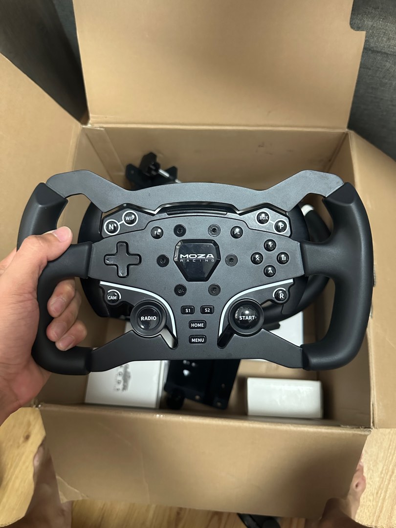 Moza R5 Bundle | ES Formula Wheel Mod | Alien Load Cell Mod, Video ...