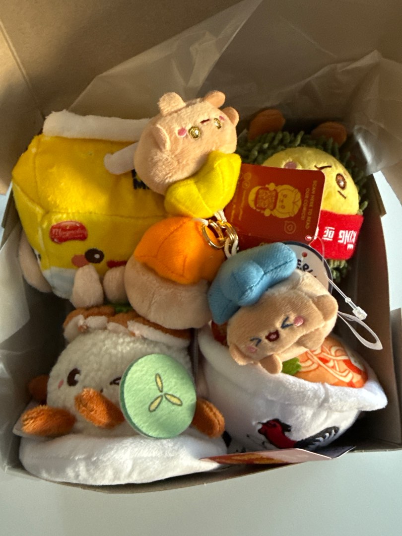 Mr. Merlion & Friends Singapore Hawker Fest Plushies, Hobbies & Toys ...