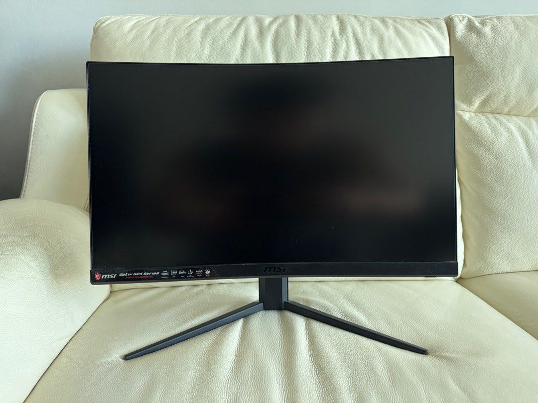 MSI Optix G24 Series Curved Gaming Monitor, Computers & Tech, Parts ...