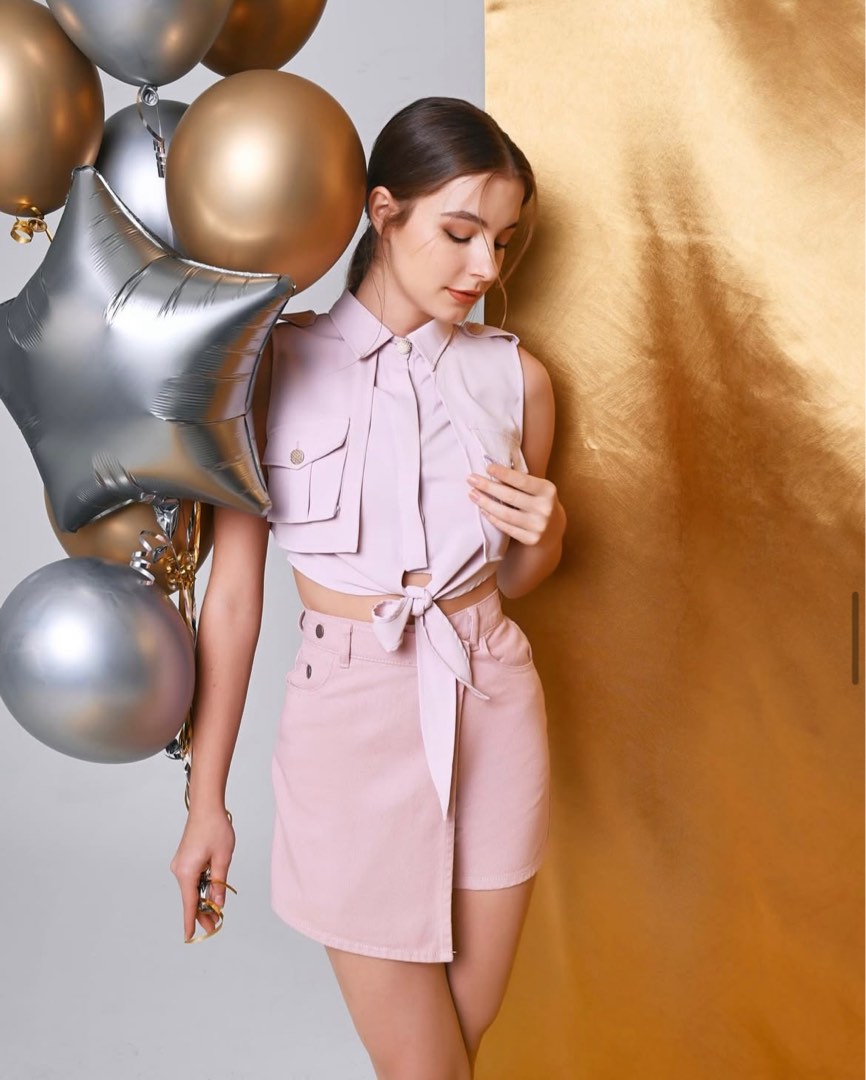 Muse be amused Ivy too, Women's Fashion, Tops, Blouses on Carousell
