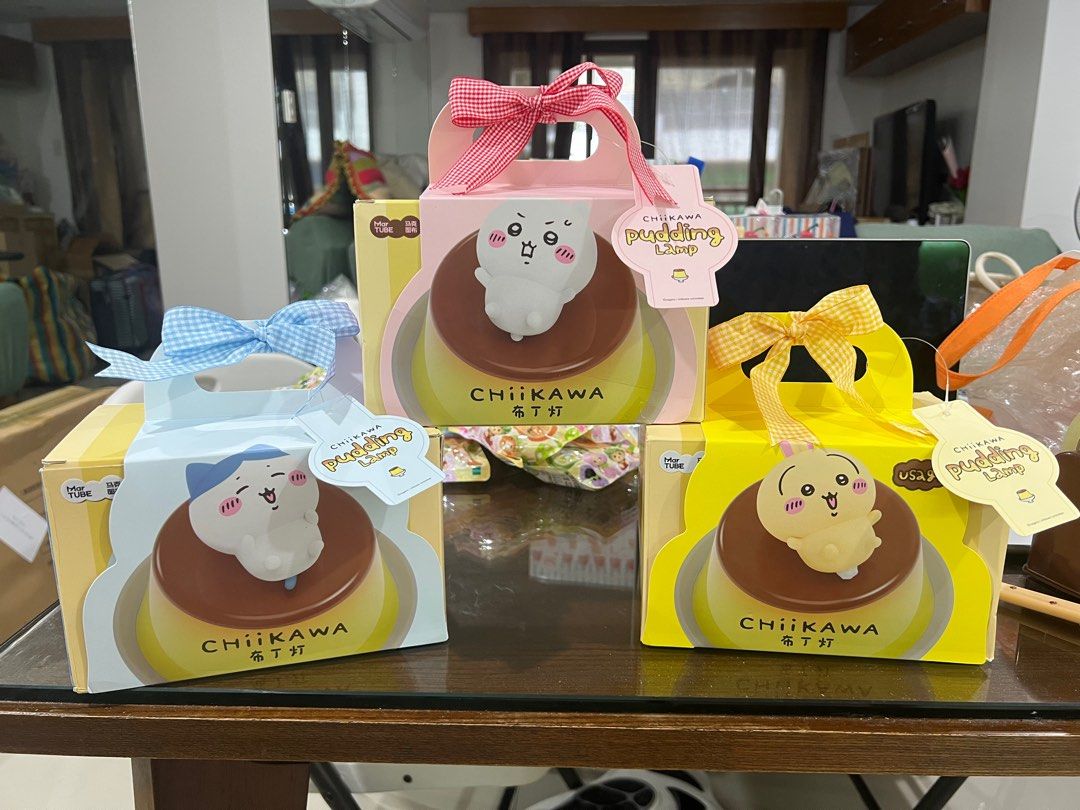 ON HAND CHIIKAWA HACHIWARE USAGI PUDDING LAMP, Hobbies & Toys, Toys ...