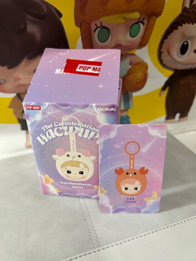 [ORI POP MART BARU BELI] CANCER HACIPUPU The Constellation Series ...