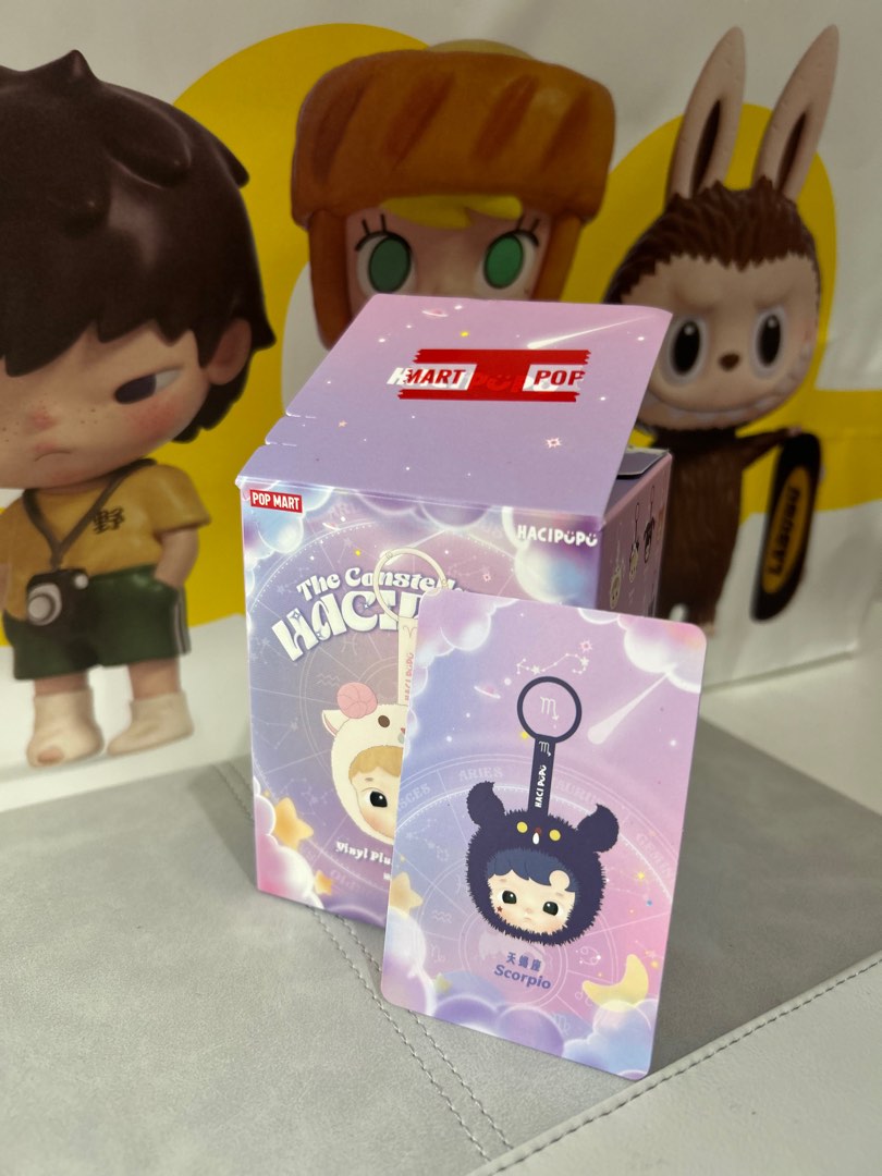 [ORI POP MART BARU BELI] SCORPIO HACIPUPU The Constellation Series ...