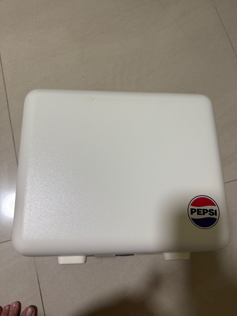 Pepsi White Mini Luggage Case, Hobbies & Toys, Travel, Luggage on Carousell