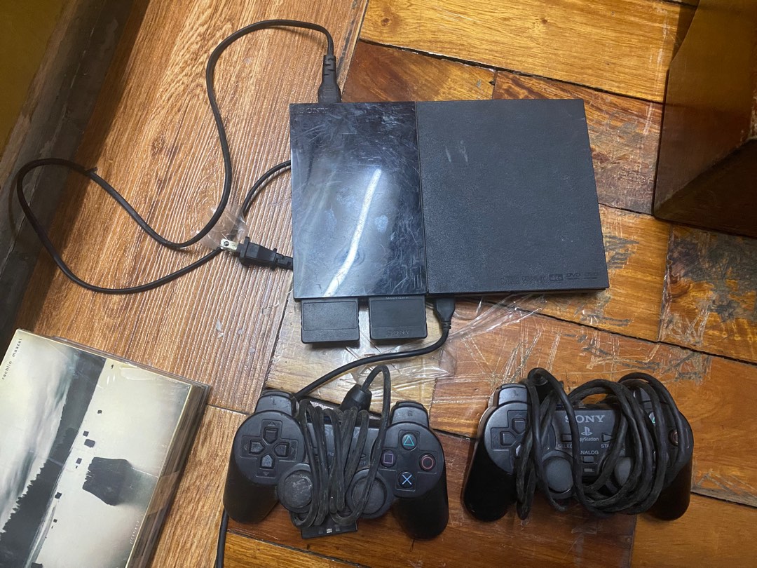 PlayStation 2 (PS2) Slim Console Sony Black Console Working power SCPH ...